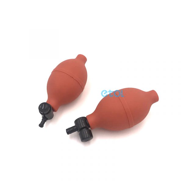 rubber bulb pump with air valve medical hand air pump - ETOL