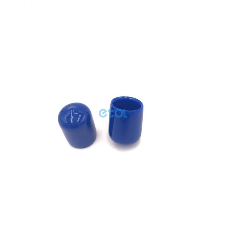 High temperature silicone caps rubber protective end cap - ETOL