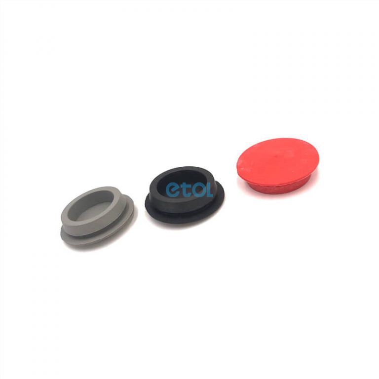 EPDM Rubber Cap Protective SBR NBR Silicone Round Caps - ETOL