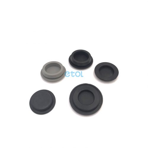 rubber seal plugs custom molded epdm black rubber hole plug - ETOL