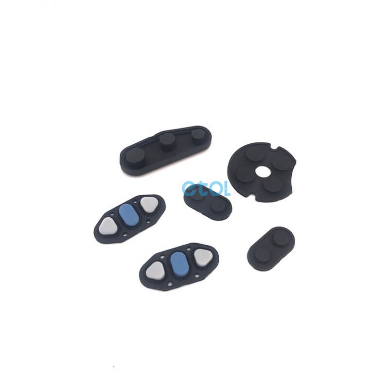 rubber push button covers custom silicone button pad - ETOL