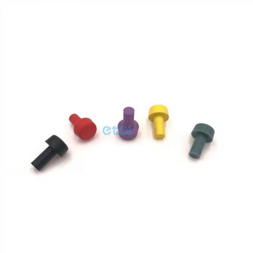 Rubber pipe plug 12mm colorful silicone stopper - ETOL