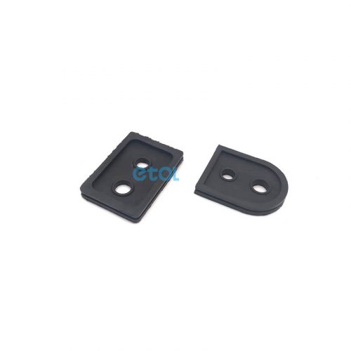 Custom made rectangular u shaped rubber grommet - ETOL