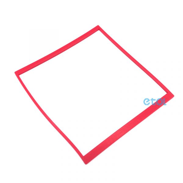 Square silicone gasket seals customize various colors - ETOL