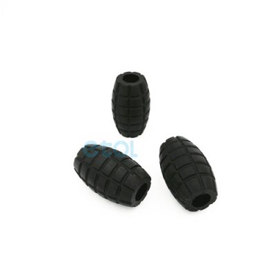 Round textured hard rubber grip handle - ETOL