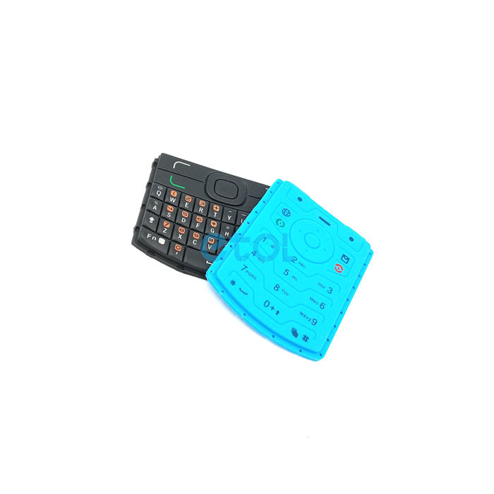 Mobile phone silicone parts/silicone prototype keypads - ETOL