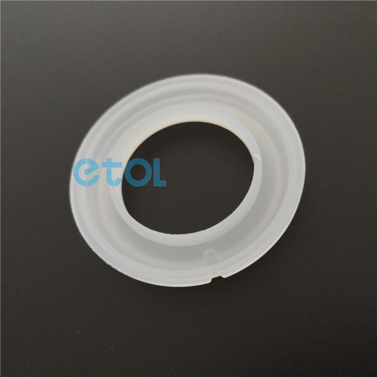 Custom food grade silicone rubber gasket/clear silicone washer - ETOL