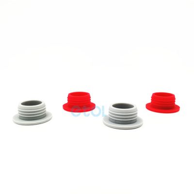 Custom threaded rubber plug rubber screw plug - ETOL