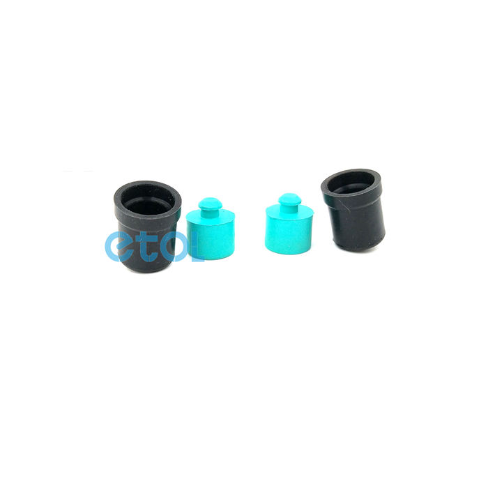 Colored rubber stoppers/ID 4.5mm medical rubber caps - ETOL