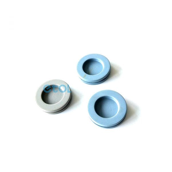 Custom automotive silicone rubber flat grommets for cable - ETOL
