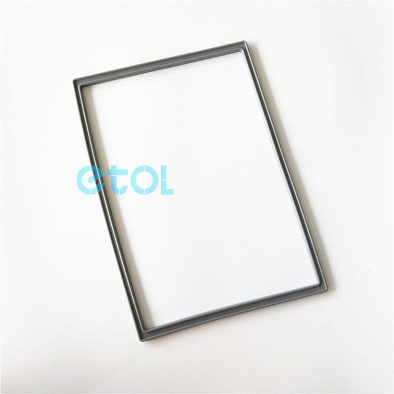 Custom molded square rubber seal/durable rubber O-ring - ETOL