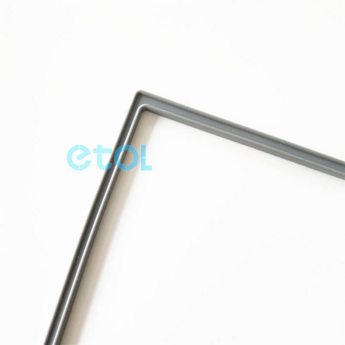 Custom molded square rubber seal/durable rubber O-ring - ETOL