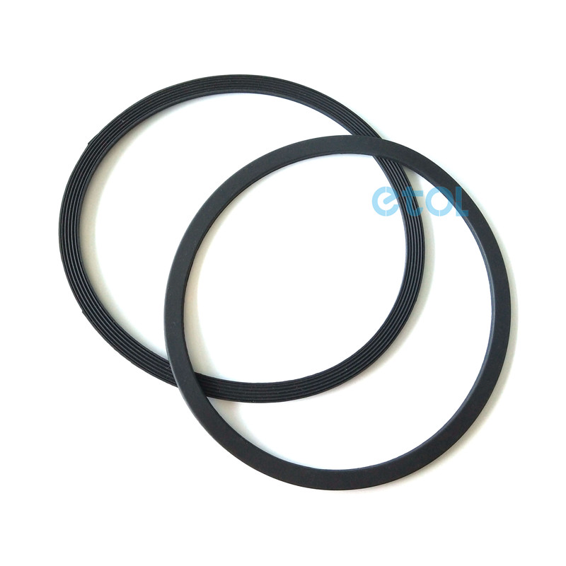 Custom silicone rubber gasket/round rubber washer for sealing - ETOL