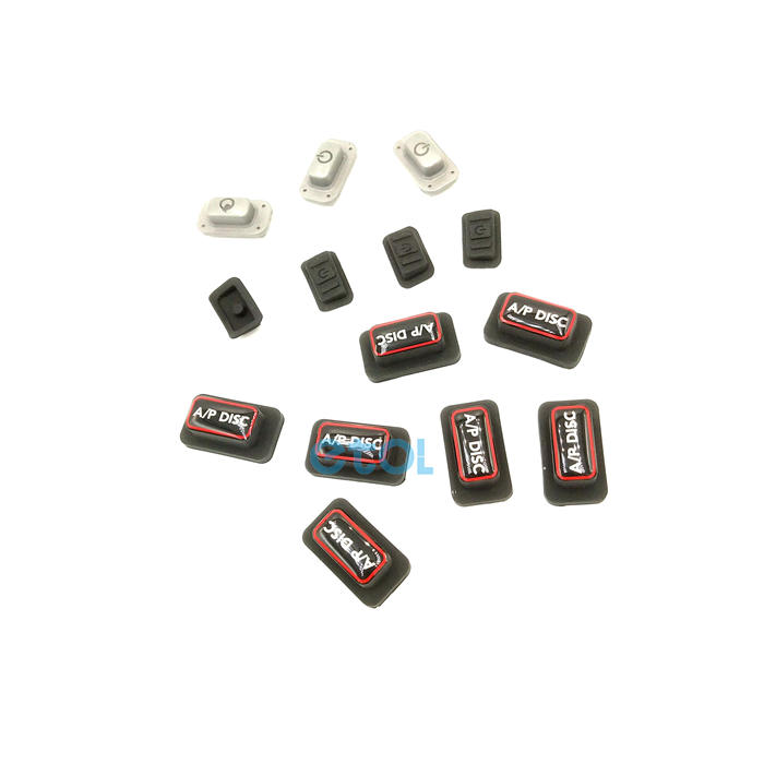 Custom electronic soft silicone rubber buttons/mini buttons - ETOL