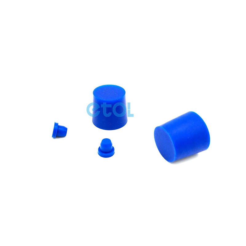 24mm round food grade silicone plugs/rubber solid stoppers - ETOL