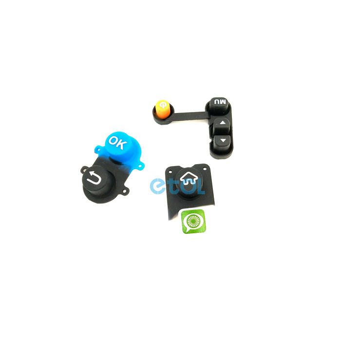 Custom molded silicone parts/durable silicone prototype buttons - ETOL