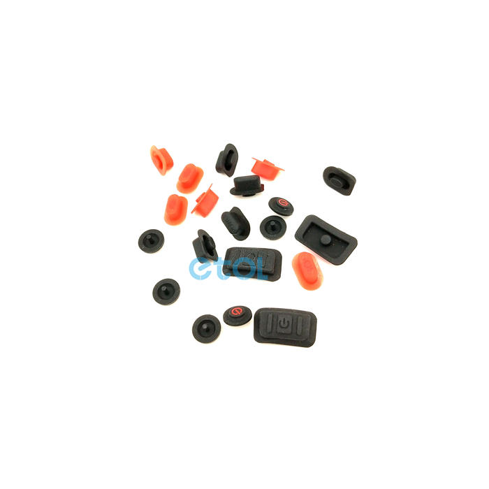 Custom industrial equipment silicone parts/silicone single buttons - ETOL