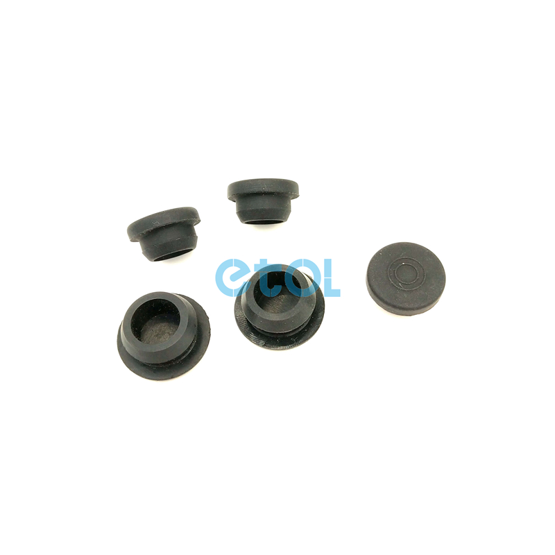 Custom made natural rubber caps/black rubber covers for seal - ETOL
