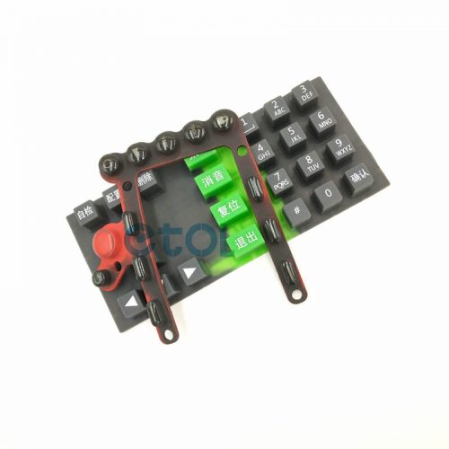 Custom made conductive silicone keypad and buttons - ETOL