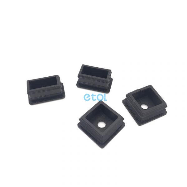 waterproof rectangular plug square silicone rubber cover - ETOL