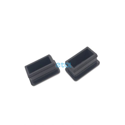 waterproof rectangular plug square silicone rubber cover - ETOL