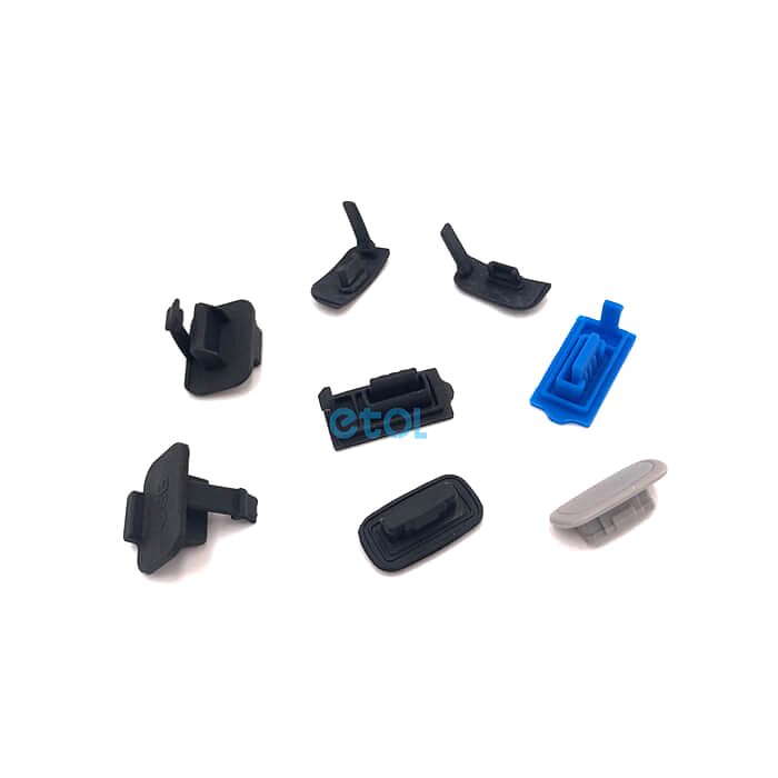 Manufacture rubber silicone protective dustproof USB Plug Cover - ETOL