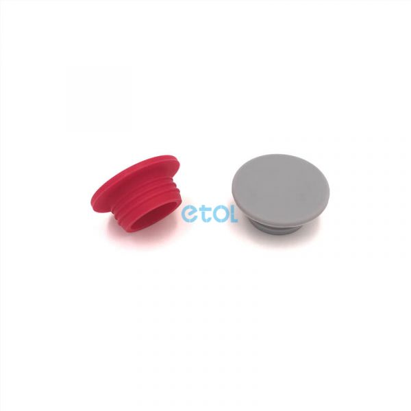 threaded silicone plug custom screw rubber plug for hole - ETOL
