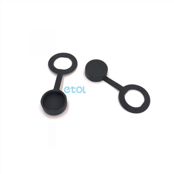 rubber cap cover/rubber dust cap/round silicone rubber end caps - ETOL