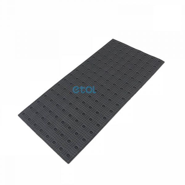 custom made anti slip rubber pad heat resistant silicone pad - ETOL