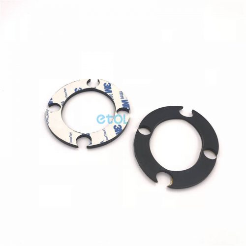 Silicone sealing washer with adhesive backed rubber rings - ETOL