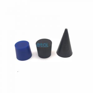 cone shape rubber plug customized silicone stoppers - ETOL