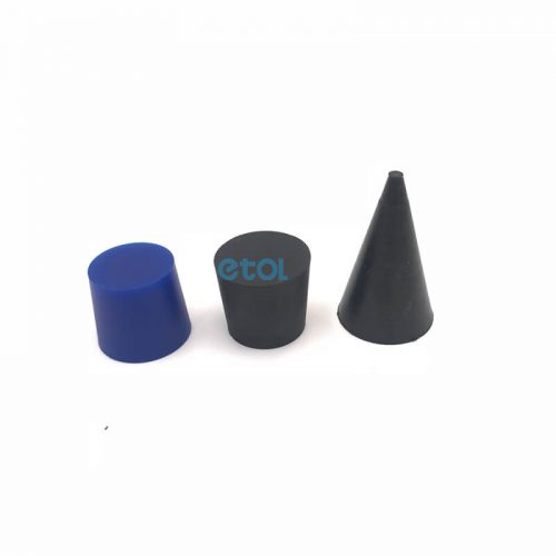 cone shape rubber plug customized silicone stoppers - ETOL
