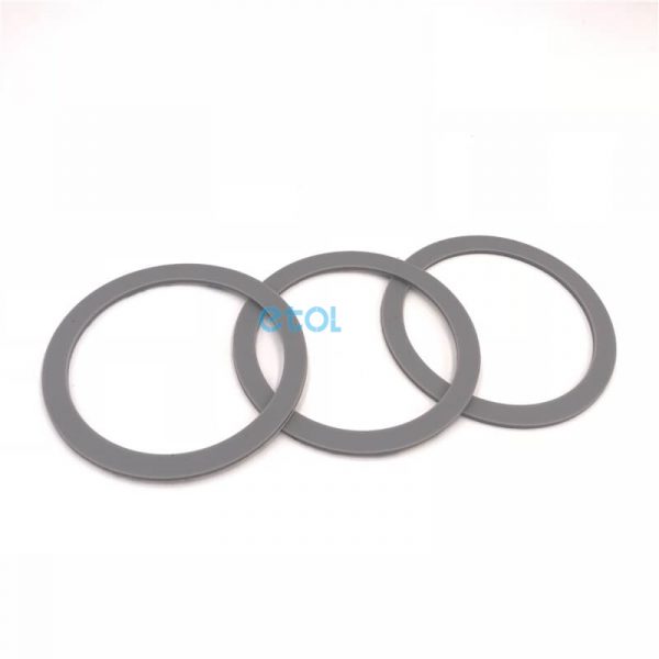 Silicone sealing washer with adhesive backed rubber rings - ETOL