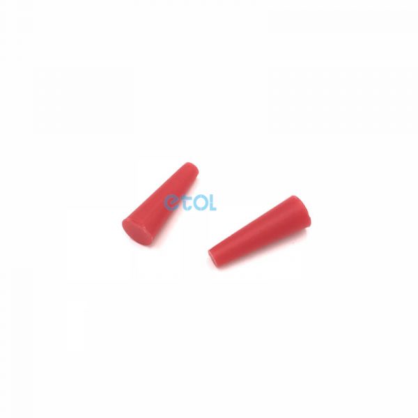 Molded tapered soft silicone rubber pipe plug - ETOL