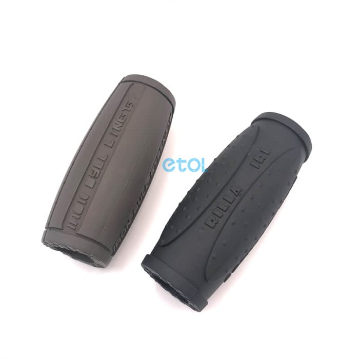 Custom silicone motorcycle handle bar Rubber bike handle grip - ETOL