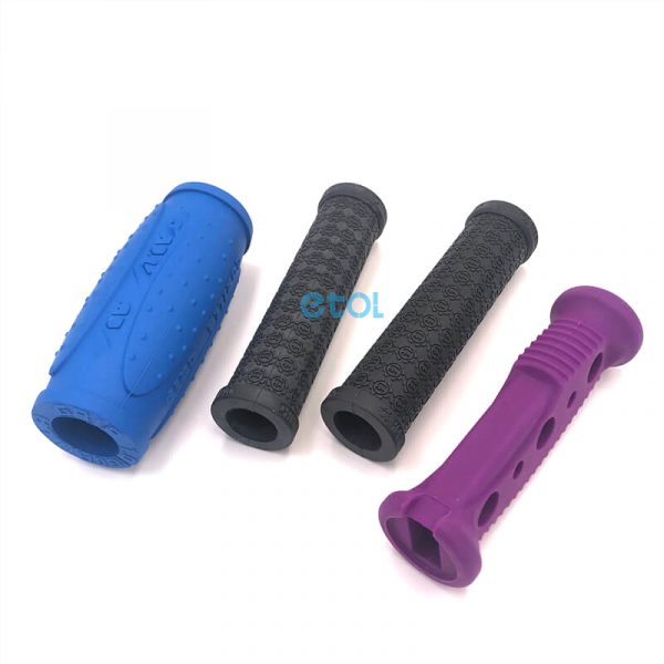 fitness rubber handle for gym equipment silicone grips - ETOL