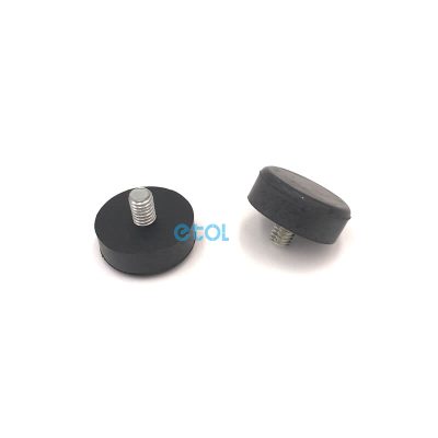 Molded screw rubber feet buffer for shock absorber - ETOL
