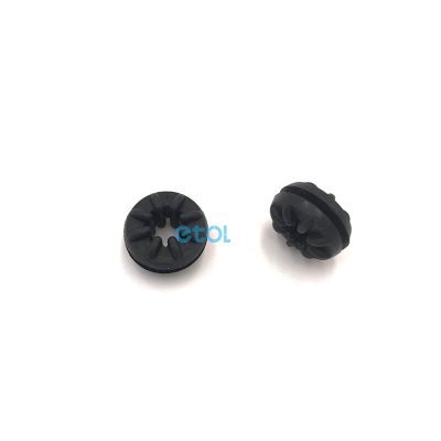 Square rubber grommet custom molded silicone grommet plug - ETOL
