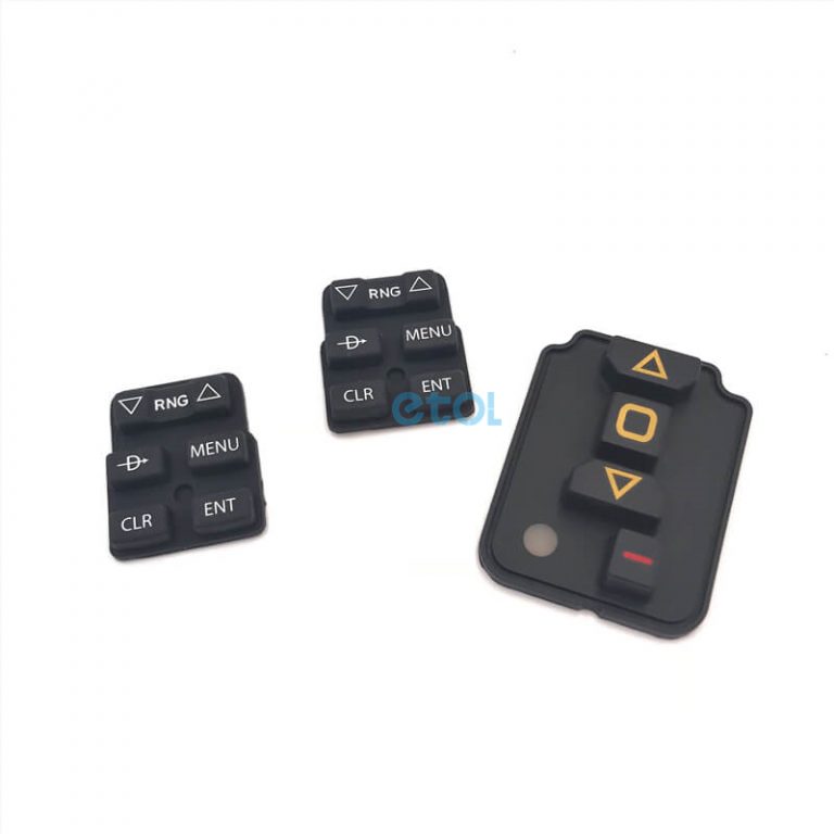 Custom made conductive silicone buttons rubber power button - ETOL