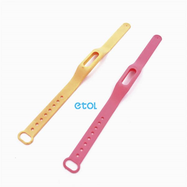 Custom made OEM silicone wrist rubber bands - ETOL