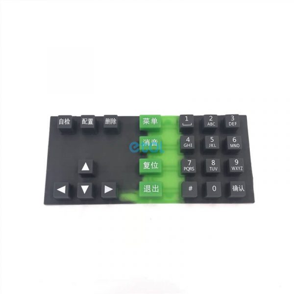 Custom made access control keypad with carbon pills - ETOL