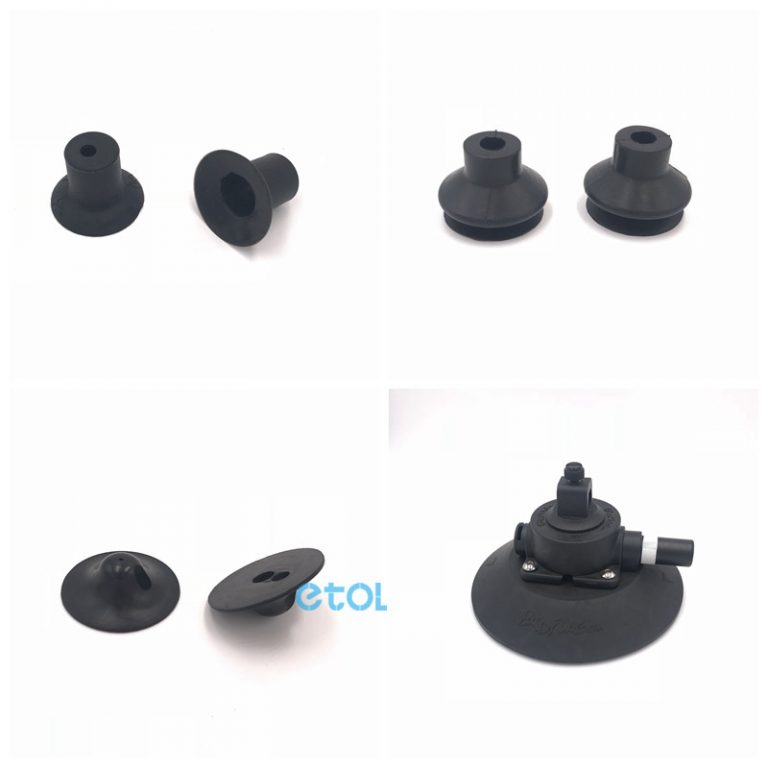 Custom made bolt on suction cup with screw - ETOL