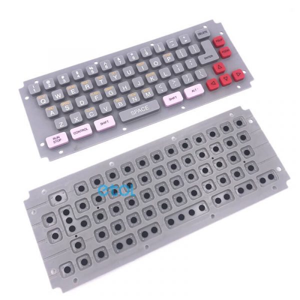 Conductive silicon keypad rubber silicone keyboard - ETOL