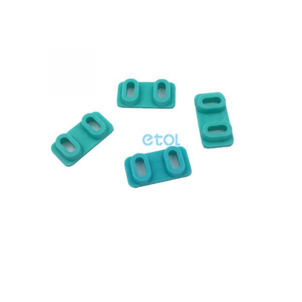 Rubber button cover, custom made silicone keypad cover - ETOL