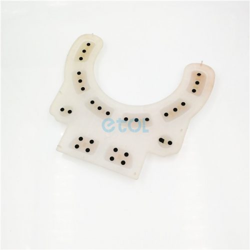 Waterproof custom made rubber silicone key cover keypads - ETOL