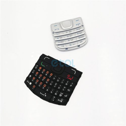 Custom made silicone rubber keypad cover for mobile phone - ETOL
