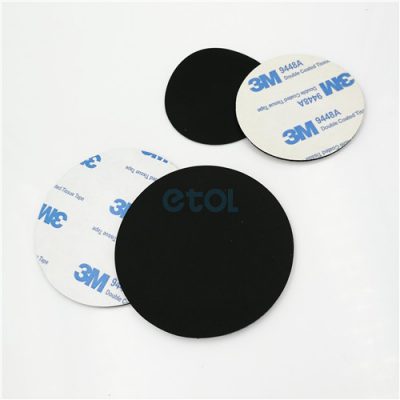 Custom made 3M self adhesive rubber foot pads - ETOL