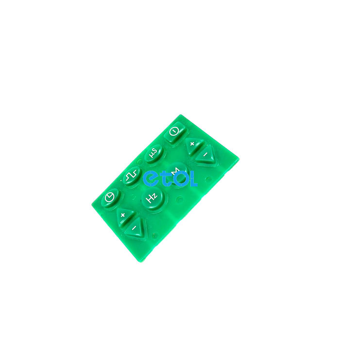 Heat-resistant soft silicone keypads/rubber prototype buttons - ETOL