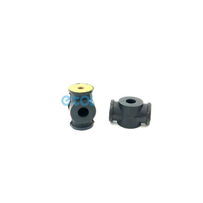 Custom small rubber mounts/EPDM buffer with metal parts - ETOL