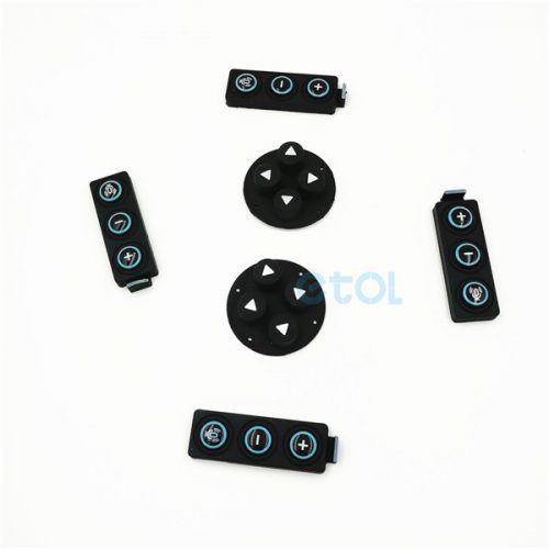 Carbon pill conductive rubber silicone keypad overlays - ETOL